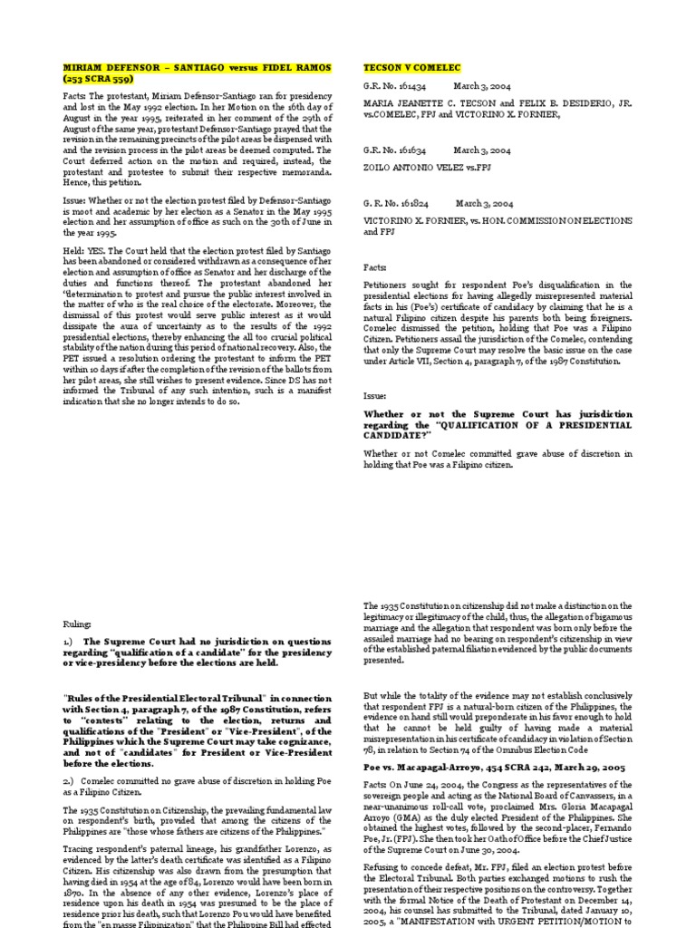 Consti Digest | Download Free PDF | Virtue | Government