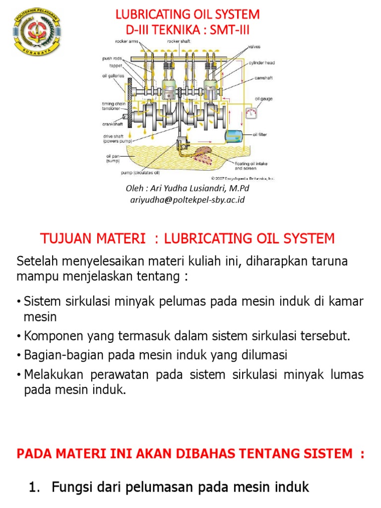 Lo System of Main Engine | PDF
