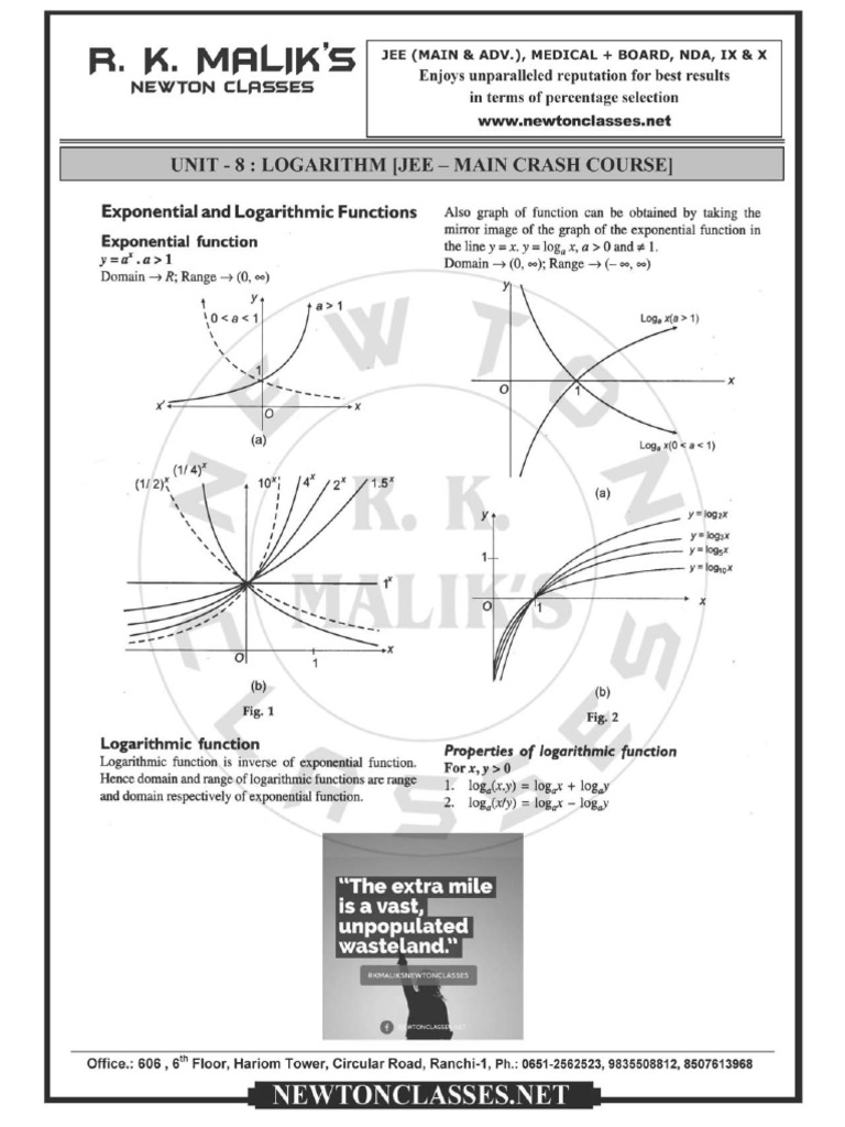 Logarithm Pdf Pdf