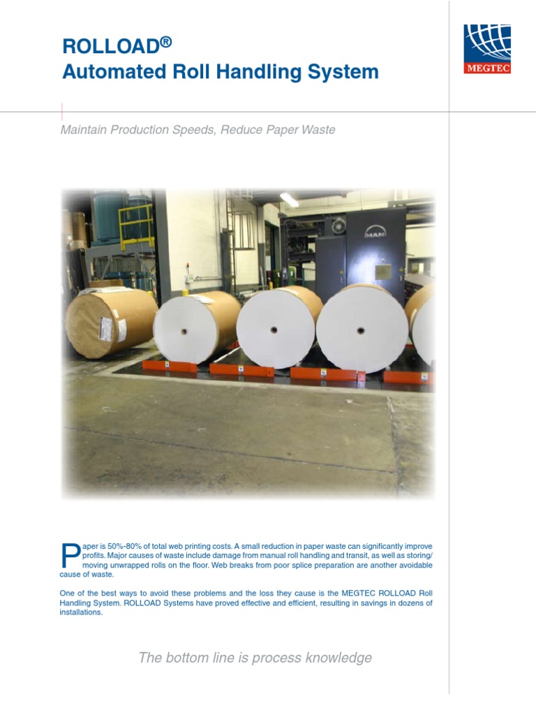 Rolload Automated Roll Handling System: Maintain Production Speeds ...