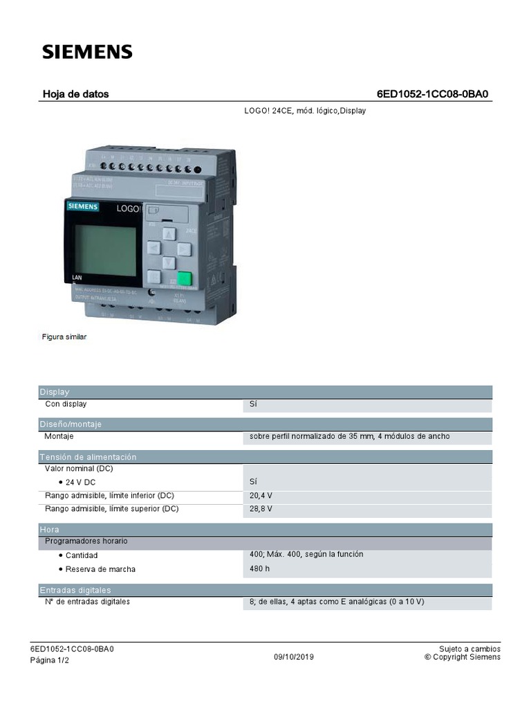 Siemens Rele Pdf Electricidad Ingenieria Eléctrica
