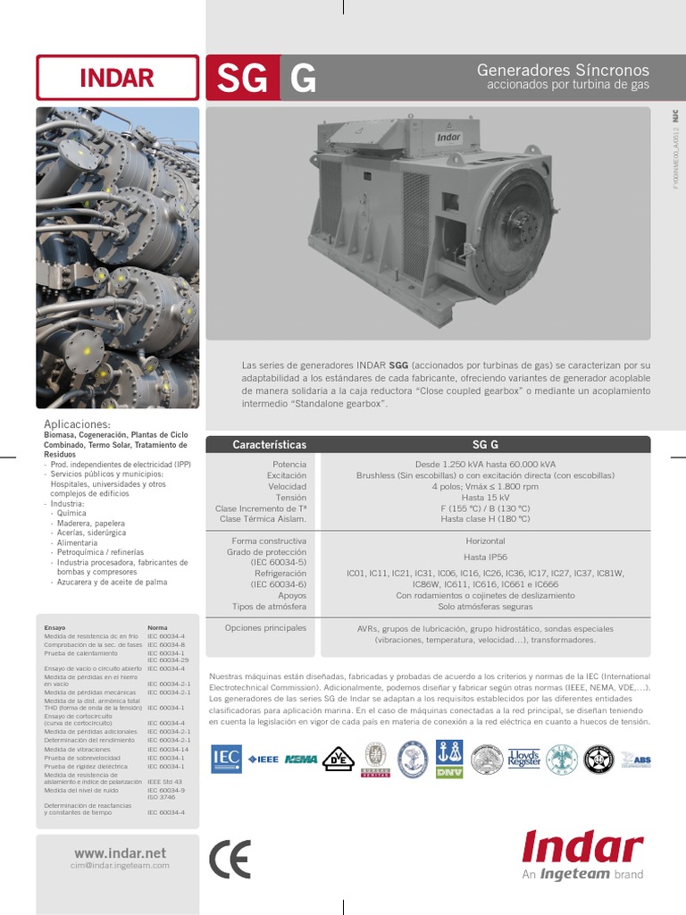 Indar SG G Fy03inme00 B PDF | PDF | Comisión Electrotécnica ...