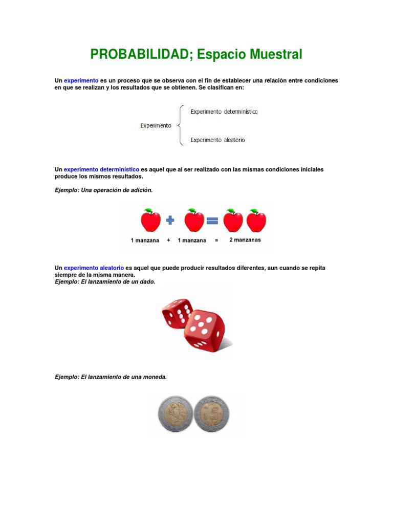 Espacio Muestral 2019 | PDF | Probabilidades y estadísticas | Enseñanza ...