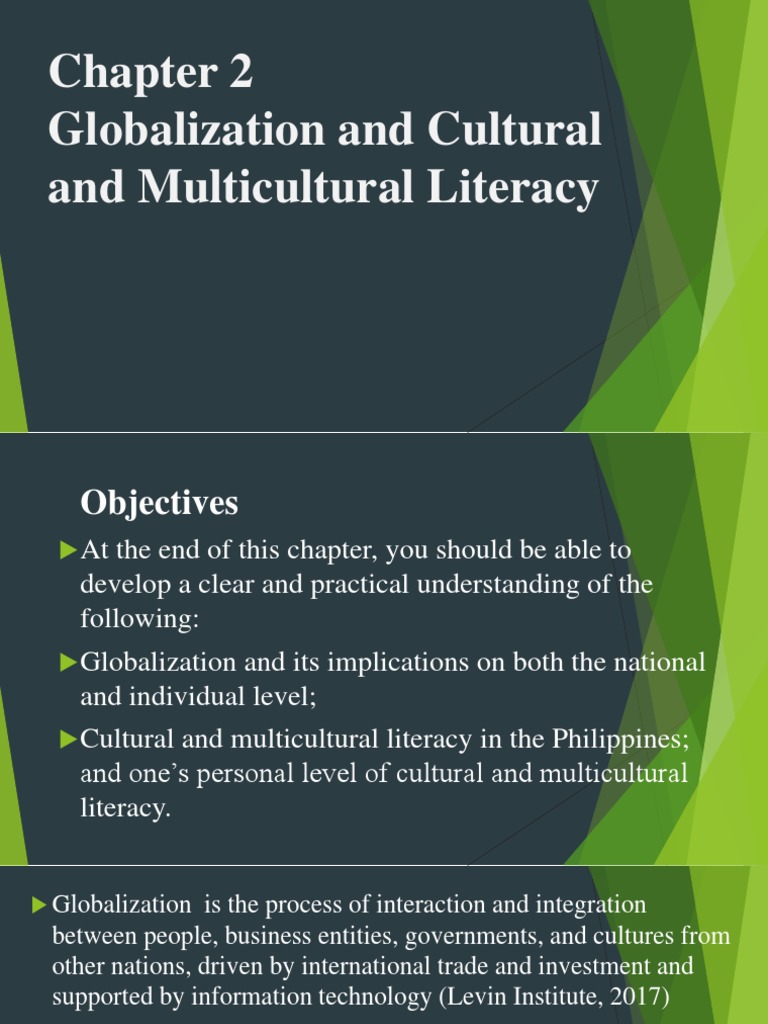 Globalization and Cultural and Multicultural Literacy | Literacy ...