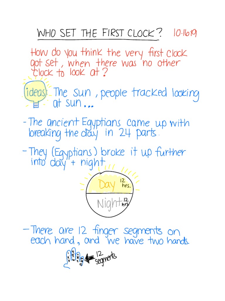 Origins of the First Clock | PDF