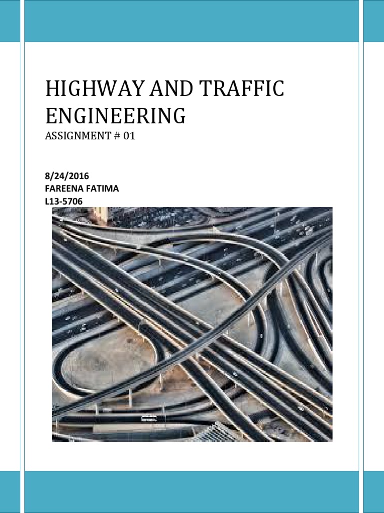 Highway & Traffic Engineering | PDF | Sidewalk | Traffic