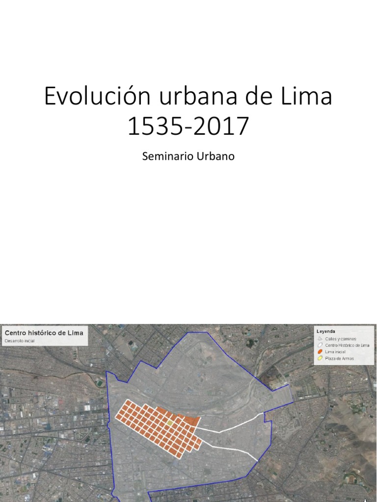Evolución Urbana de Lima | PDF