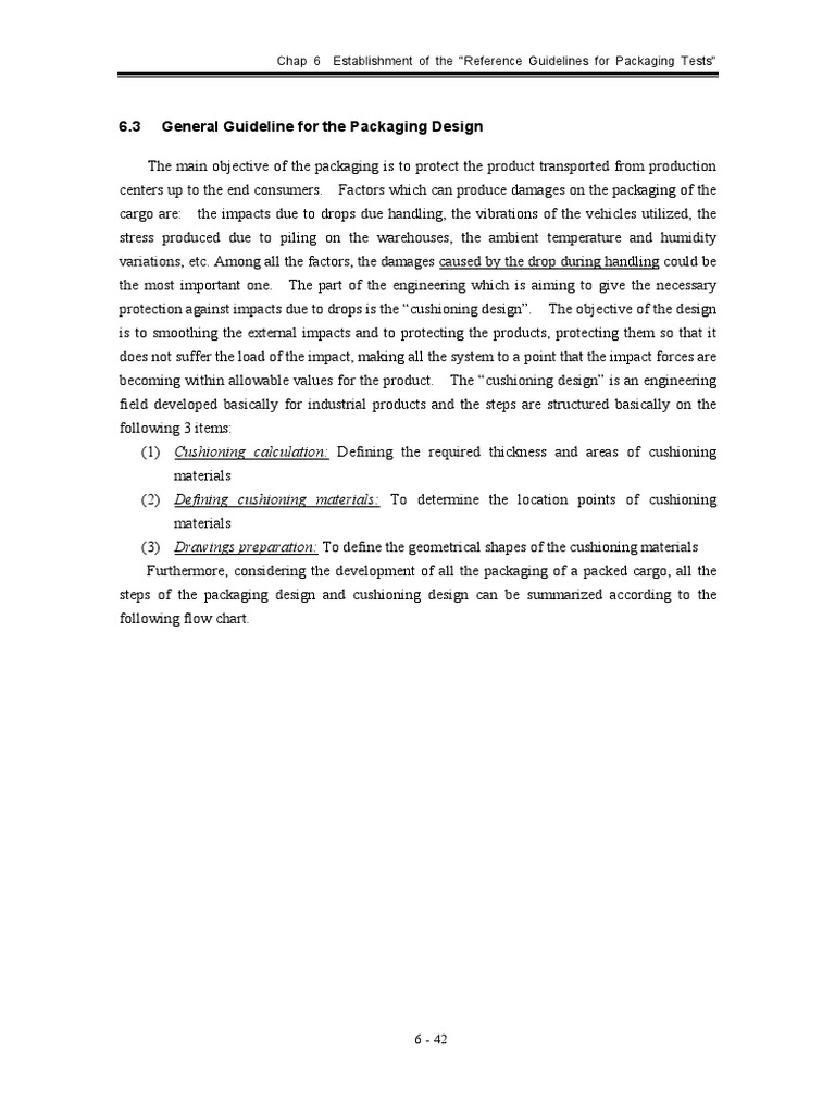 Cushioning Design in Packaging Guidelines | PDF | Packaging And ...