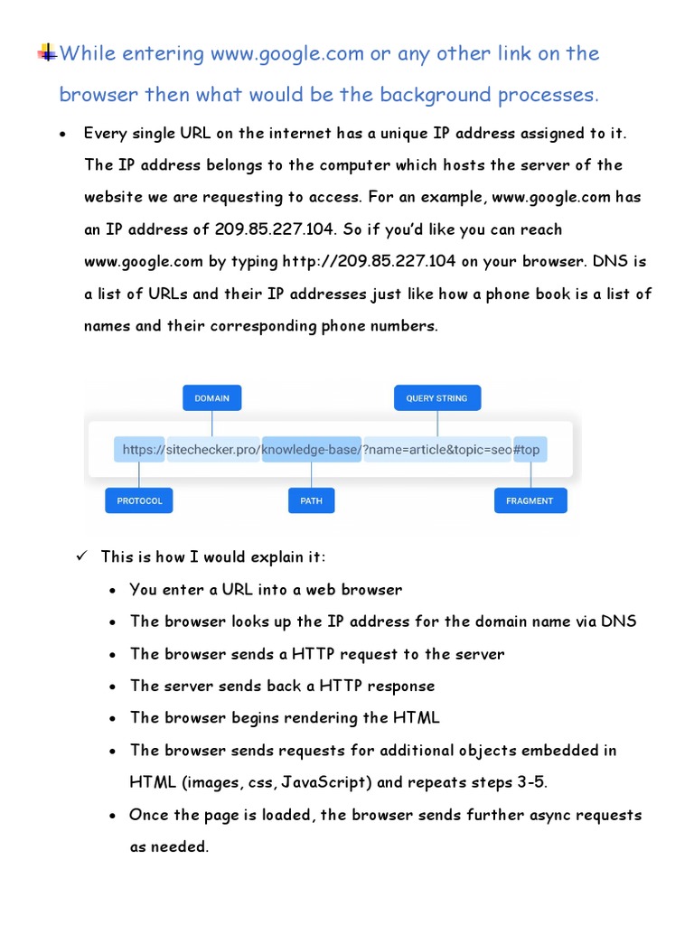 Backgroung Proceses | PDF