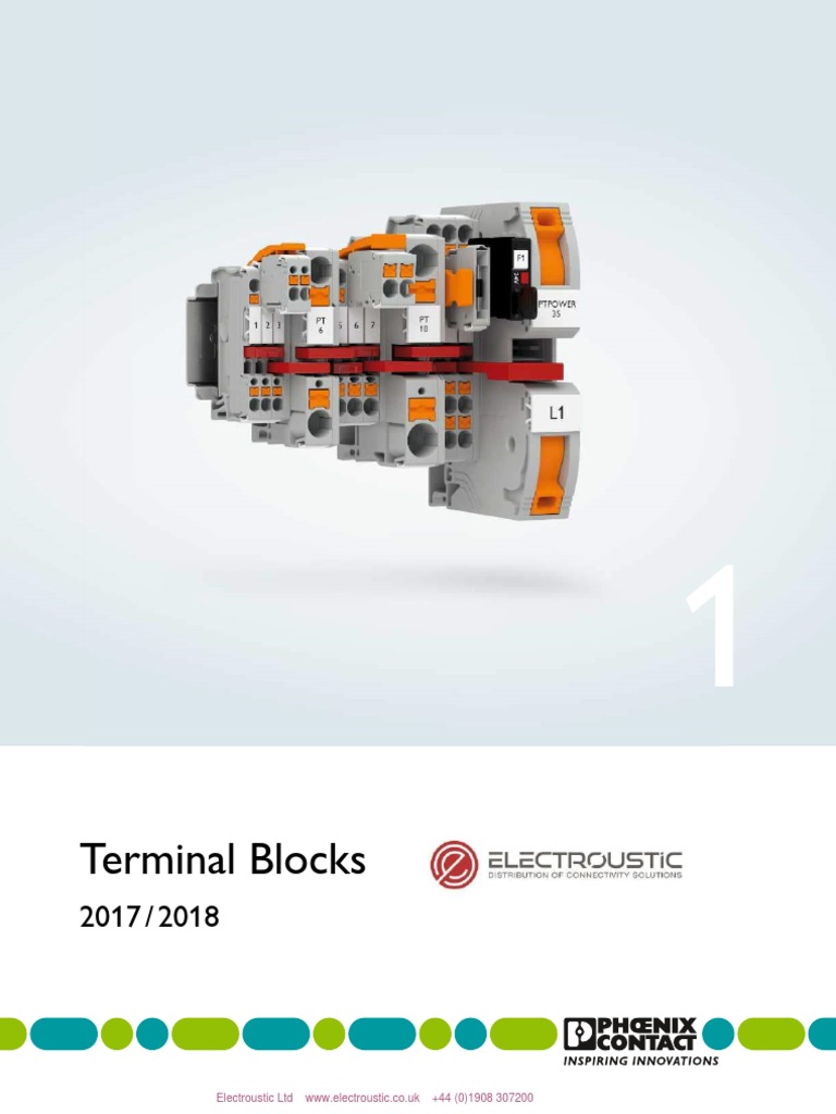 Terminal Block 2017-18.compressed | PDF | Electrical Connector ...
