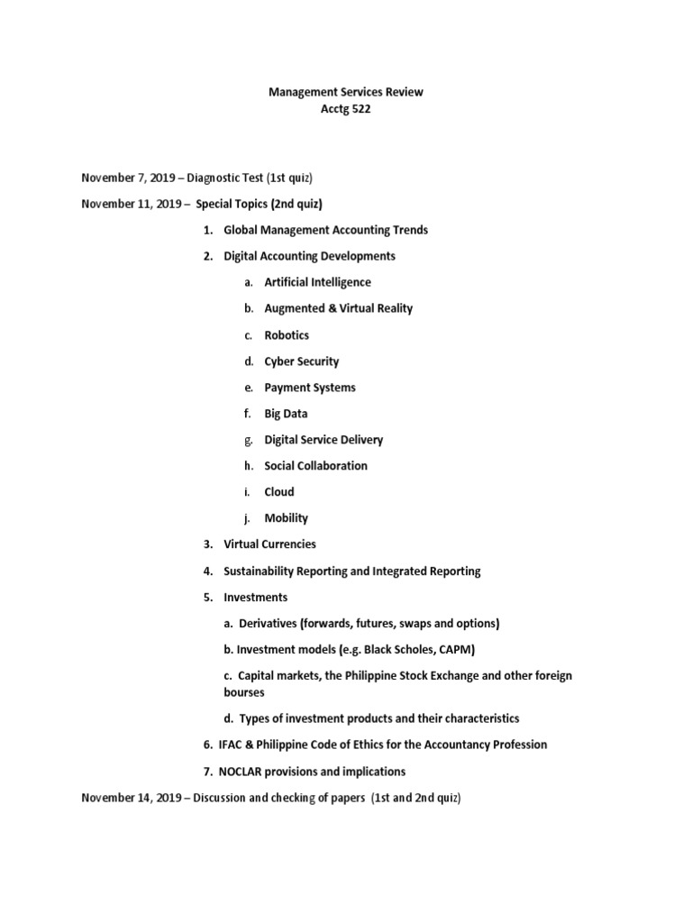 MS Review | Download Free PDF | Accounting | Economies