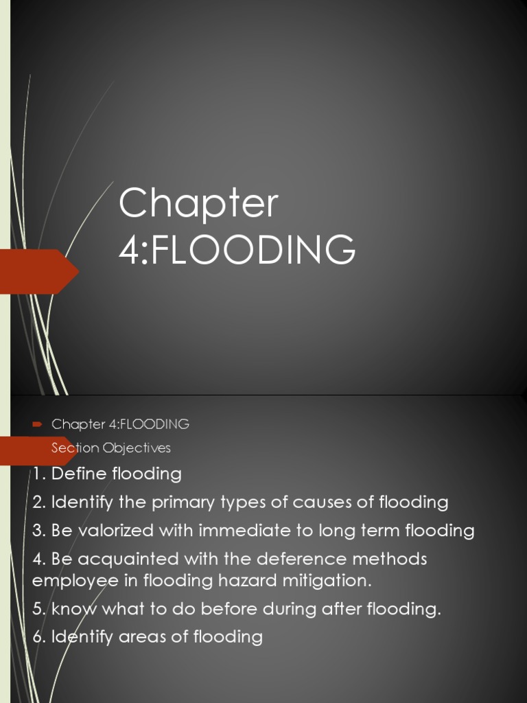Chapter 6.4 FLOODing | PDF | Flood | Tide