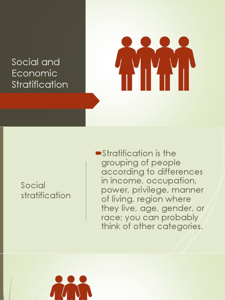 Stratification | PDF | Social Mobility | Social Stratification