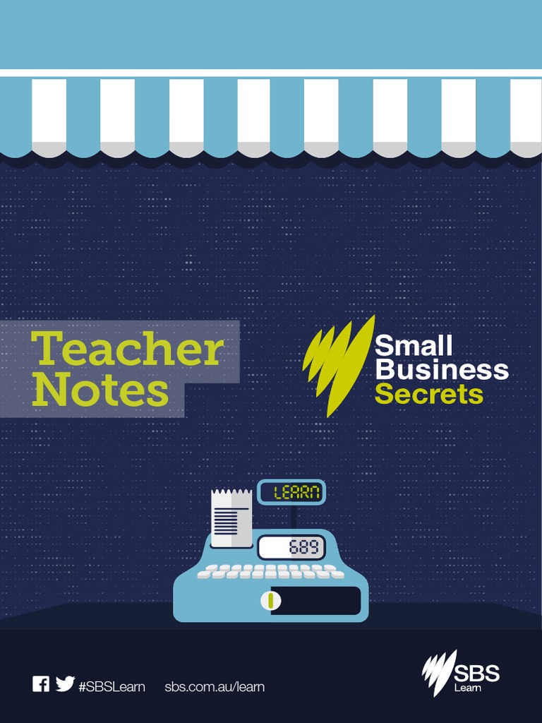 Small Business Classroom Guide | PDF | Entrepreneurship | Retail