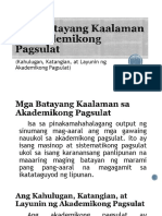 Fil - Report Propesyonal Na Pagsulat | PDF