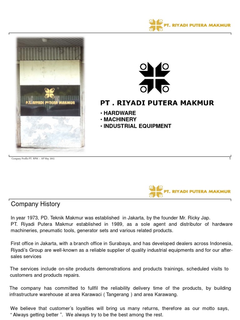 RPM Company Profile May 2015 | PDF | Economic Sectors | Economies