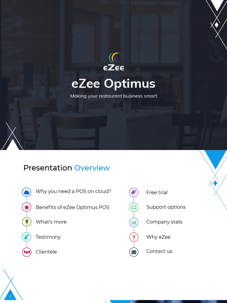 EZee Optimus | PDF | Point Of Sale | Software