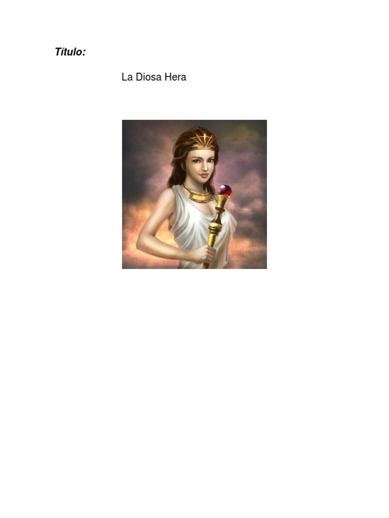 Diosa Hera | PDF