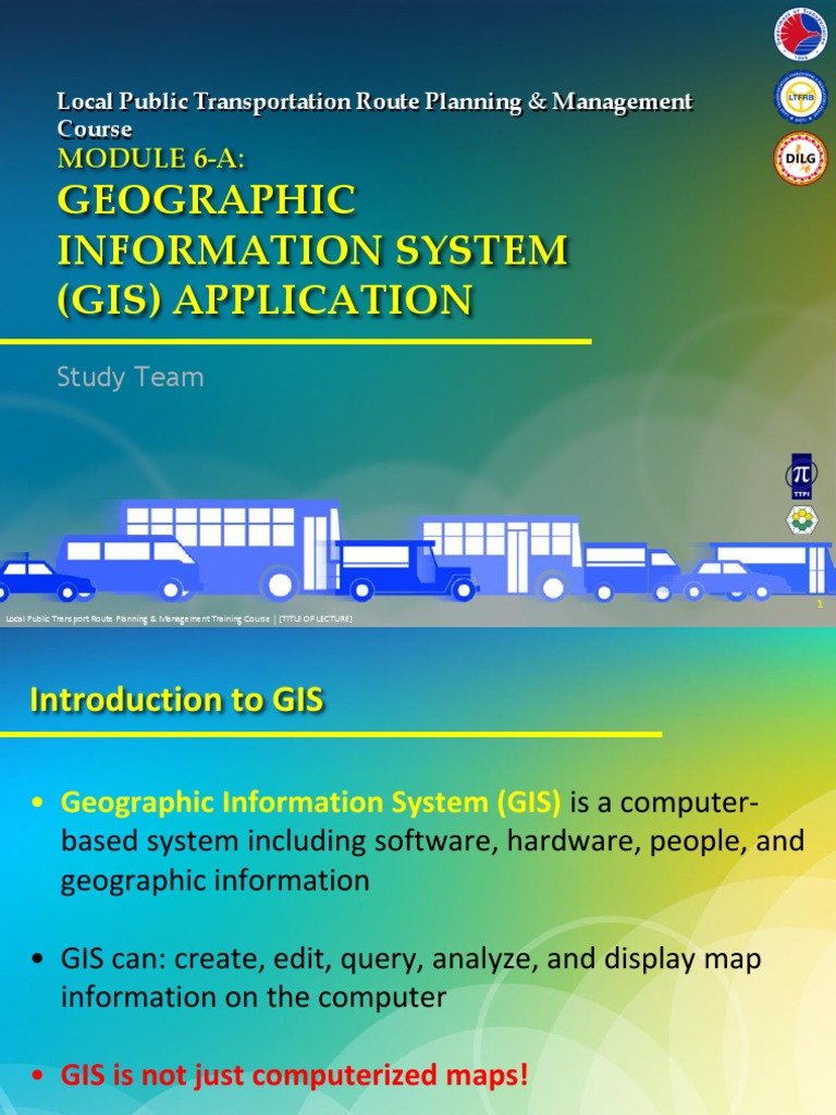 GIS Intro for Transport Planning | PDF | Geographic Information System ...