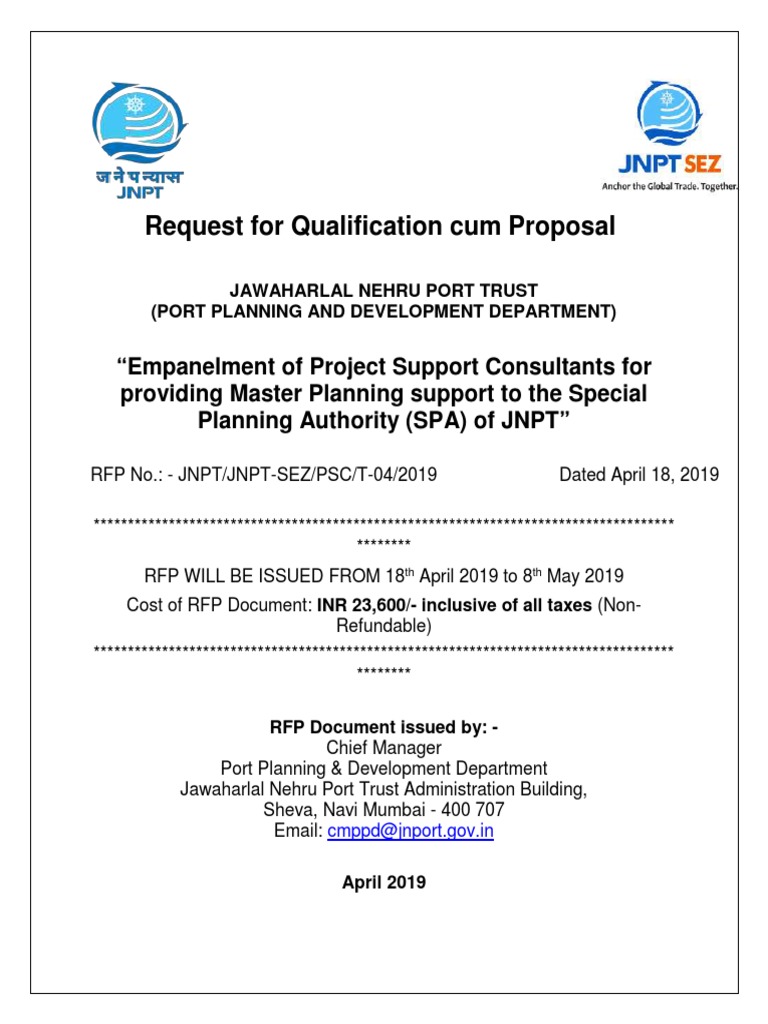 PSC | PDF | Joint Venture | Request For Proposal