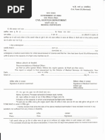 Bi 811 (Medical Report Form) | PDF