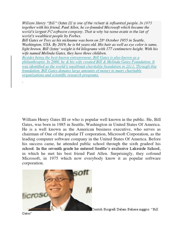 Bill Gates | PDF
