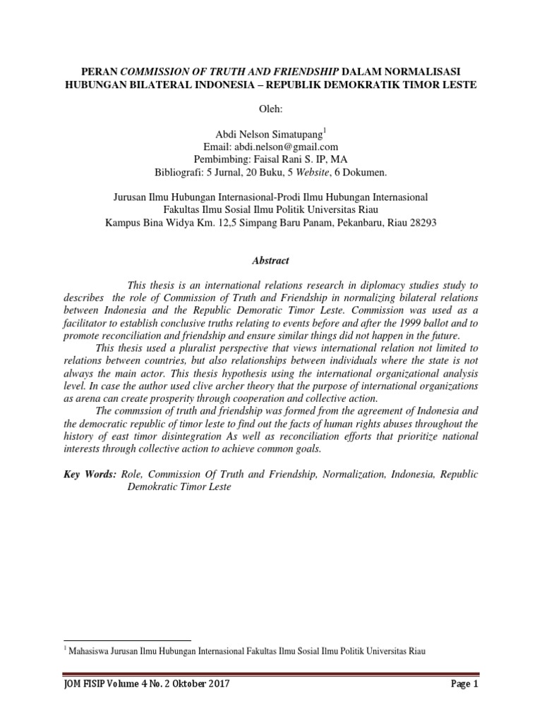 Sejarah Timor Leste | PDF | Government