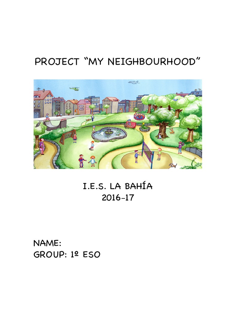 My Neighbourhood Project Overview | PDF | Graffiti