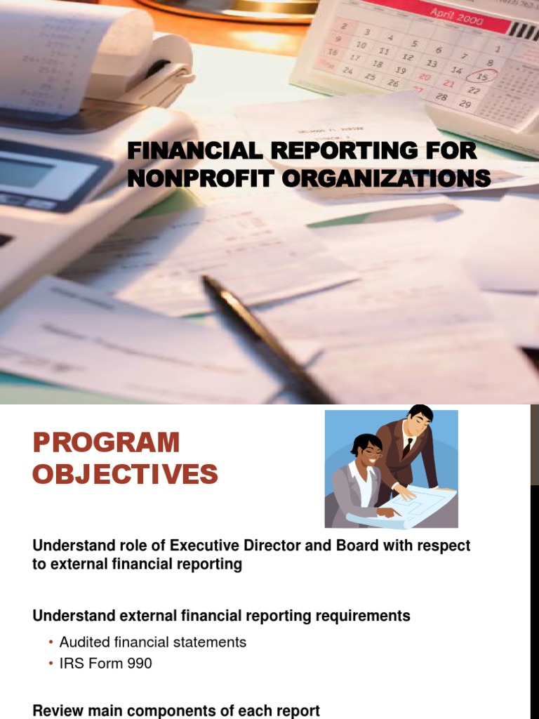 Nonprofit Financial Reporting Overview | PDF | Financial Statement ...