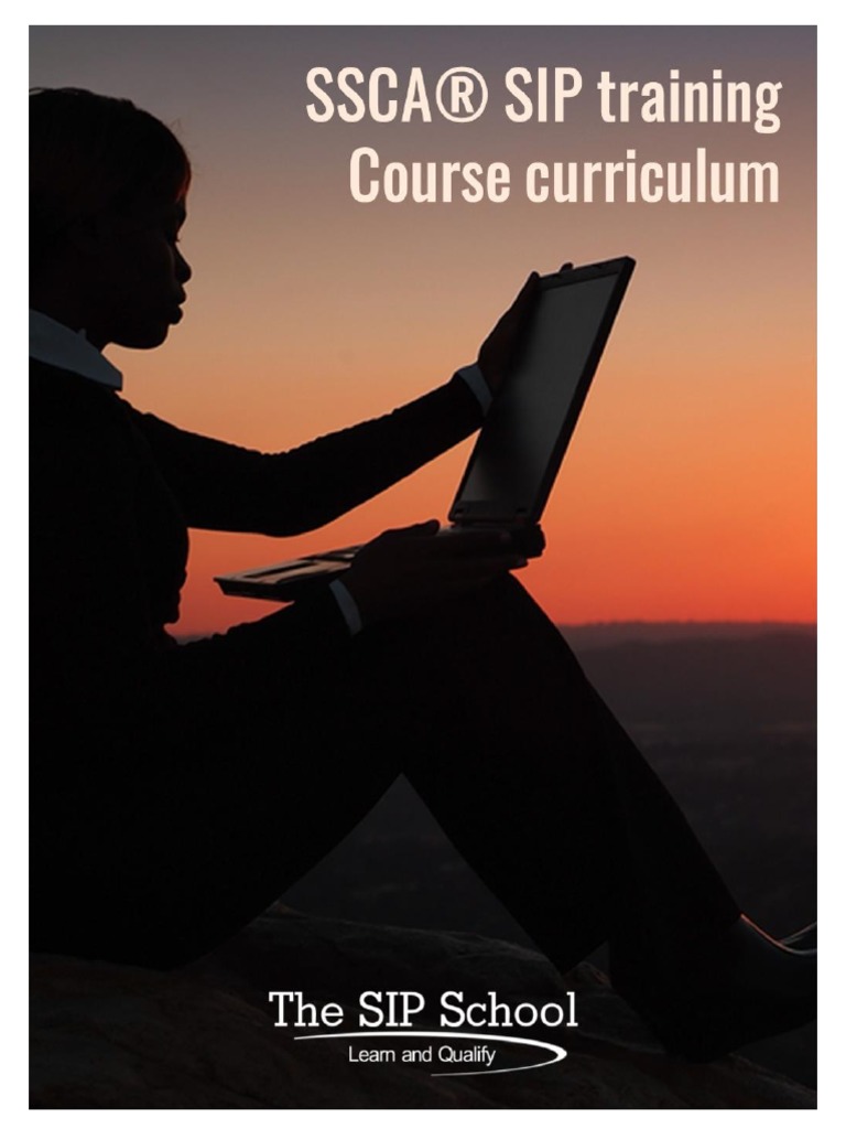 SSCA SIP Training - Course Details | PDF | Session Initiation Protocol ...