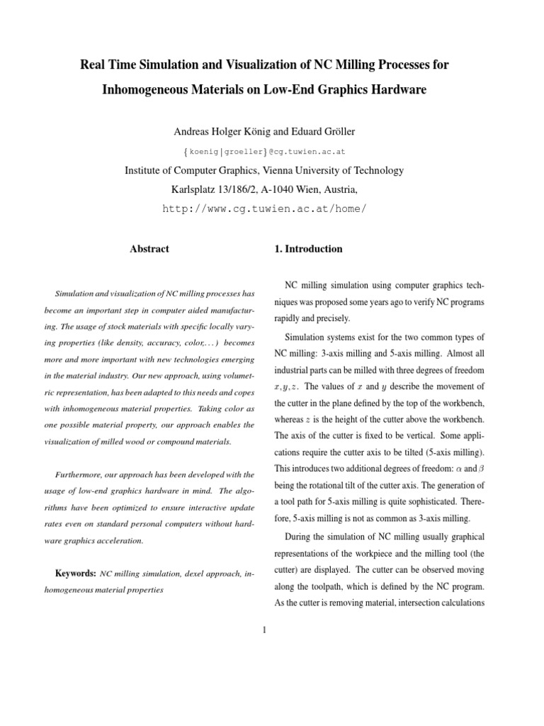 Basic CNC | PDF | Texture Mapping | 3 D Computer Graphics