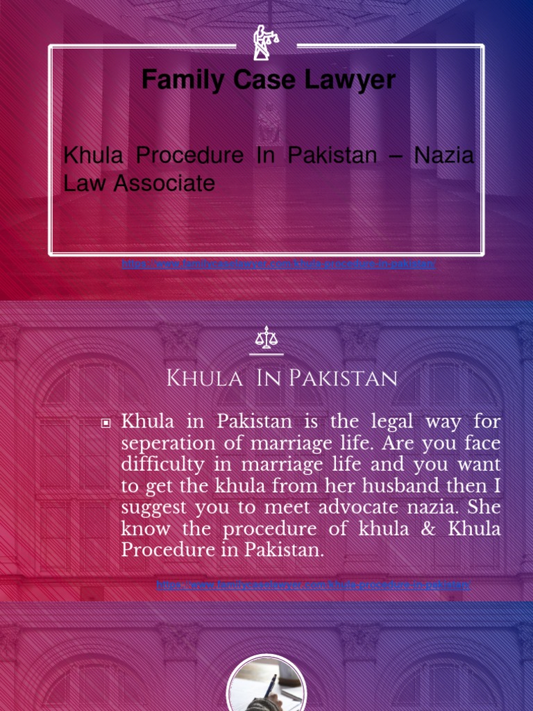 Khula Procedure Guide in Pakistan | PDF | Law | Home & Garden