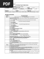 Pre-Startup Safety Review (PSSR) | PDF | Occupational Safety And Health Administration | Safety