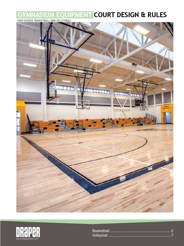 Gym Court Design Rules-HS 0916 PDF | PDF | Sports | Leisure