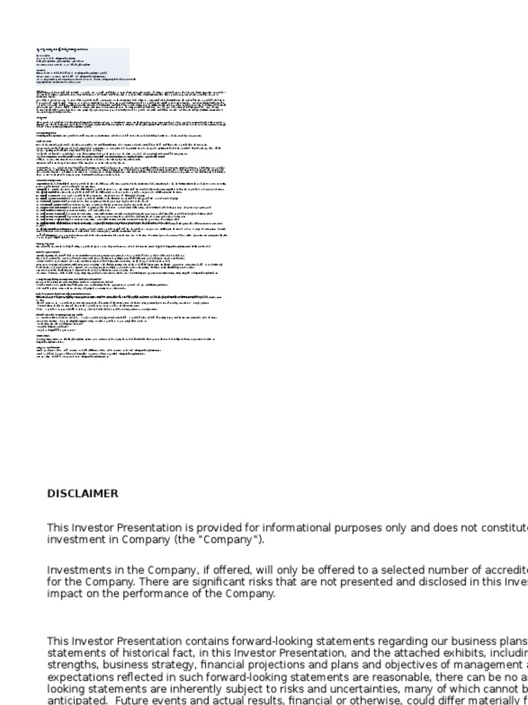 Cap Table and Exit Waterfall by Foresight | PDF | Stocks | Option (Finance)