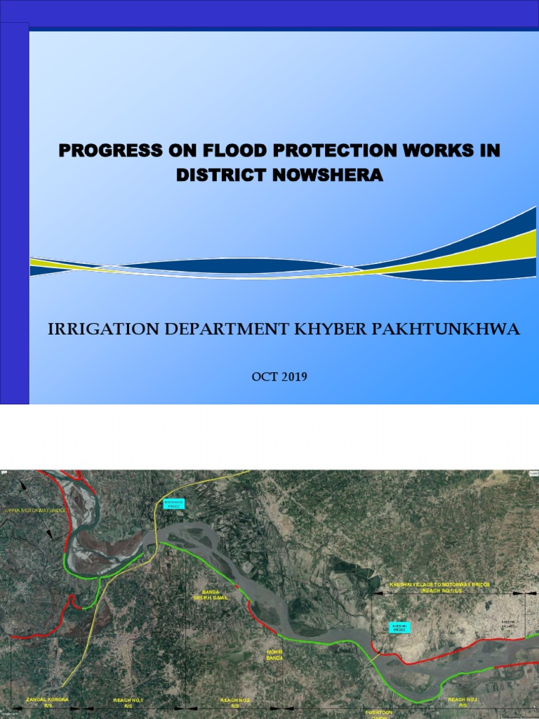 Progress On Flood Protection Works in District Nowshera | PDF | Weather ...