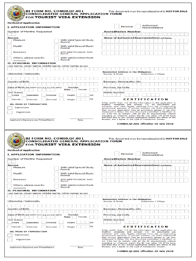 9a Form Extension Visa PDF | PDF