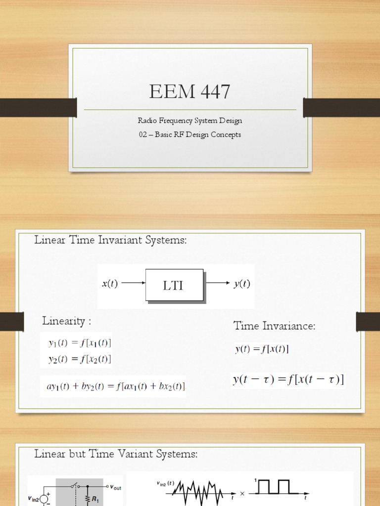02 - Basic RF Design Concepts - 01 | PDF | Technology & Engineering