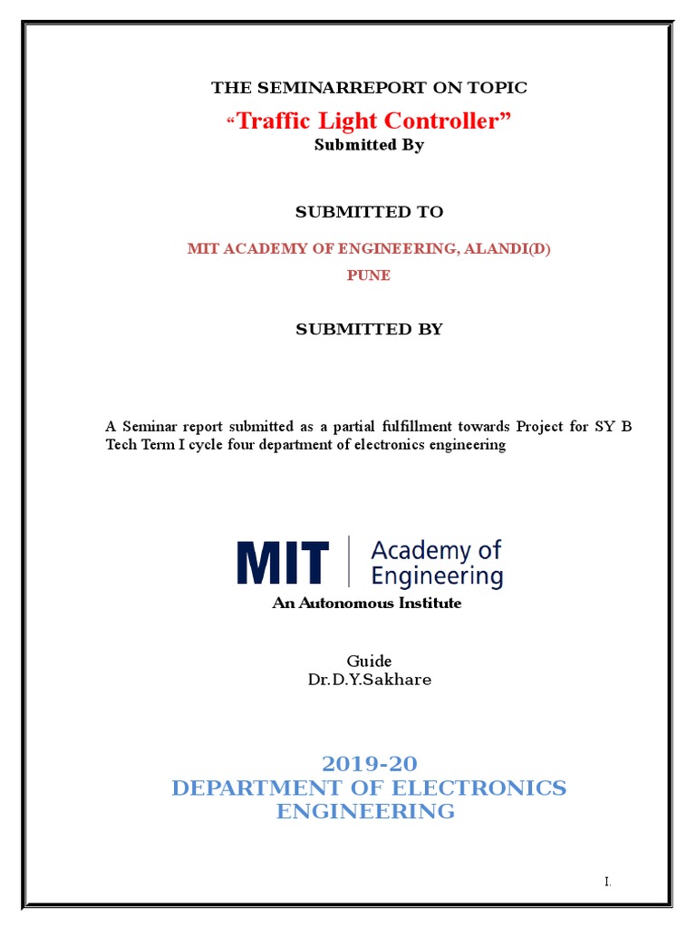 Traffic Light Controller VHDL | PDF | Traffic | Traffic Light