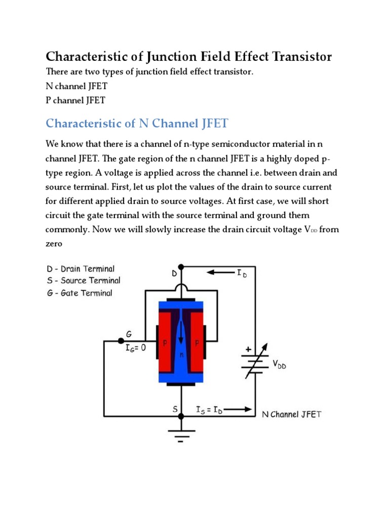 Jeft | PDF | Field Effect Transistor | P–N Junction