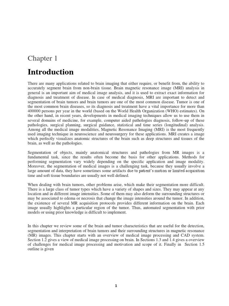 4 Introduction | PDF | Medical Imaging | Magnetic Resonance Imaging
