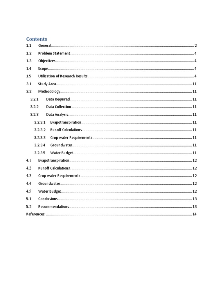 Thesis of FYP | Download Free PDF | Evapotranspiration | Water Resources