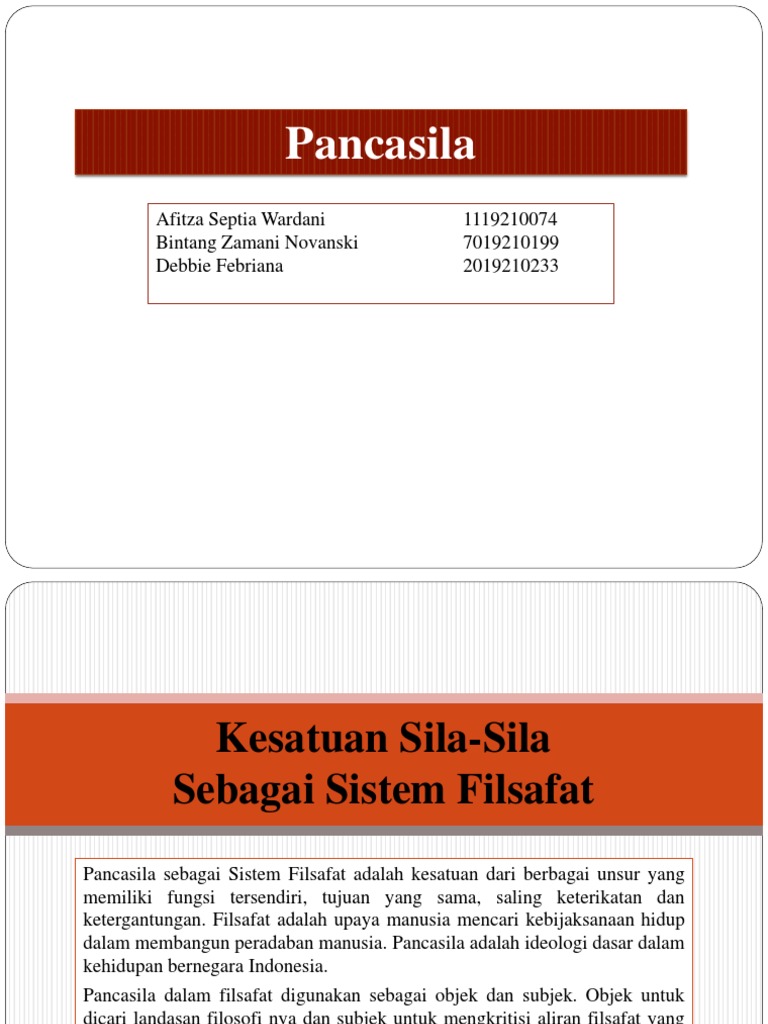 Hakikat Sila2 Pancasila | PDF