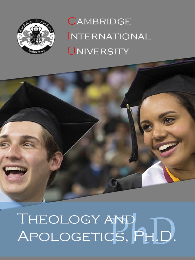 Doctor Theology Apologetics PHD | PDF | Doctorado | Universidad de ...
