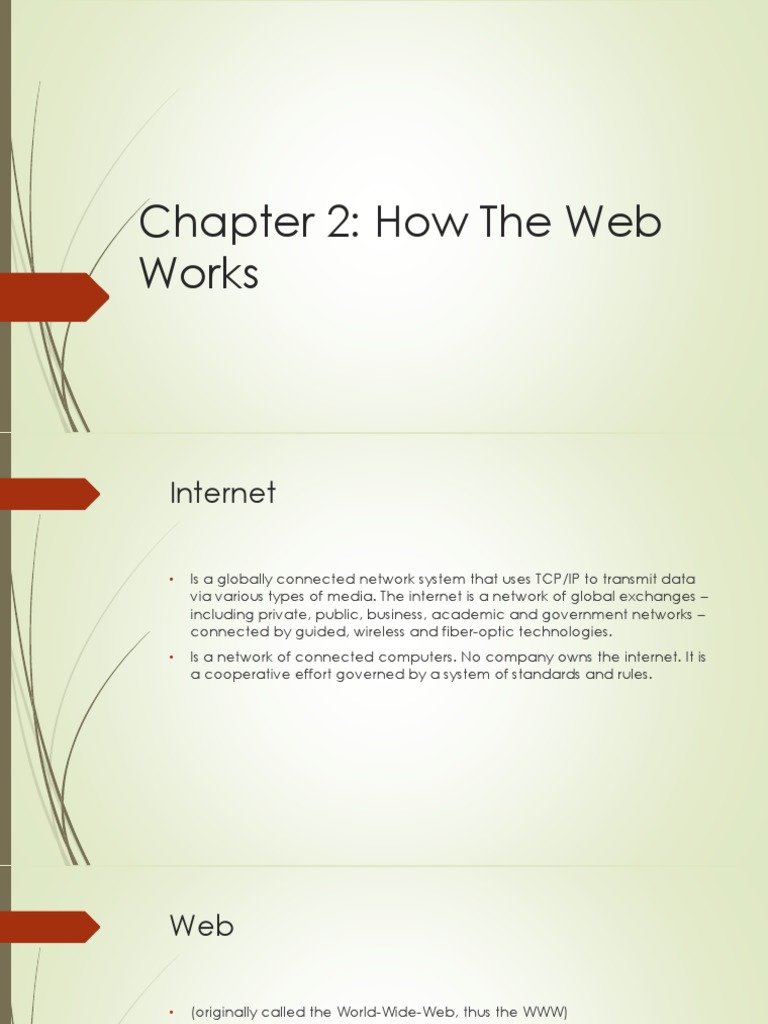 Understanding How the Web Works | PDF | Html | World Wide Web