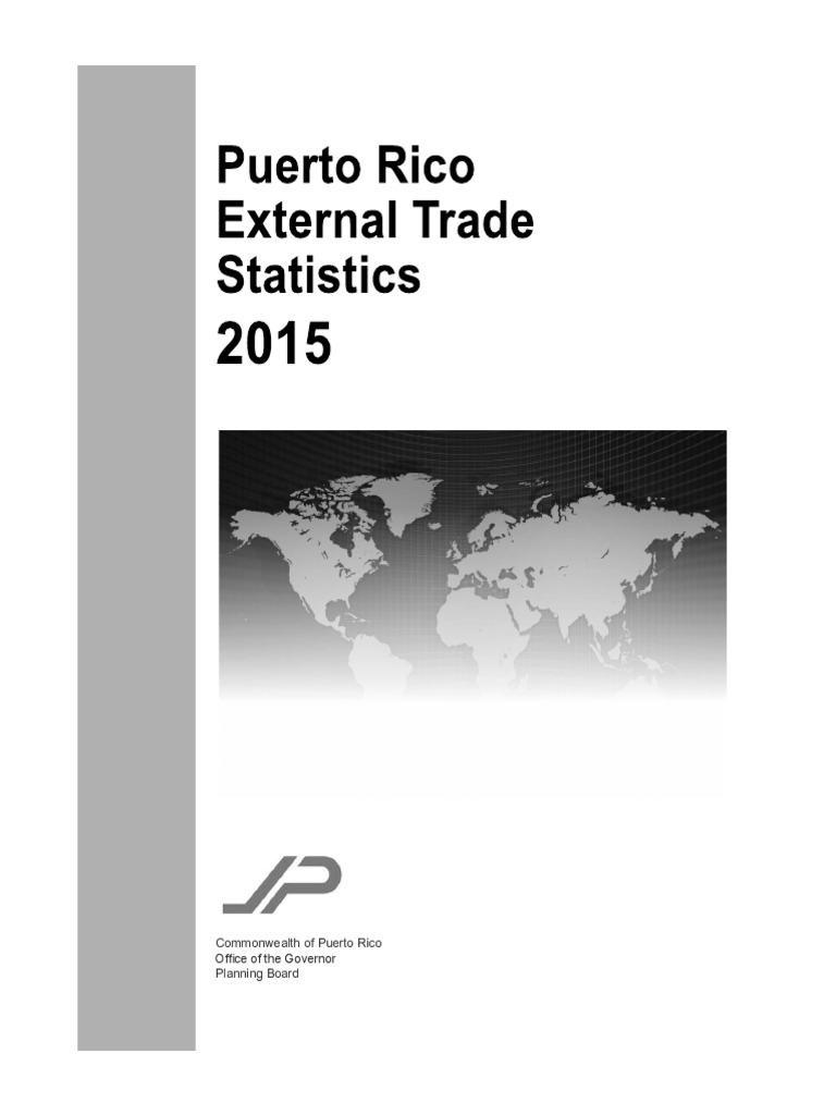 External Trade Statistics 2015 | Download Free PDF | Imports | Customs