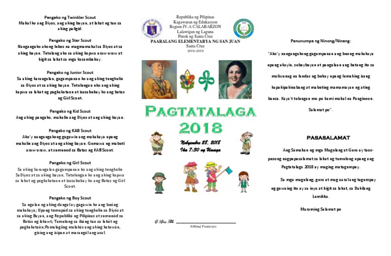 Pagtatalaga Program | PDF
