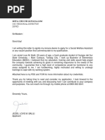 Application Letter - Deped Ao Ii | PDF
