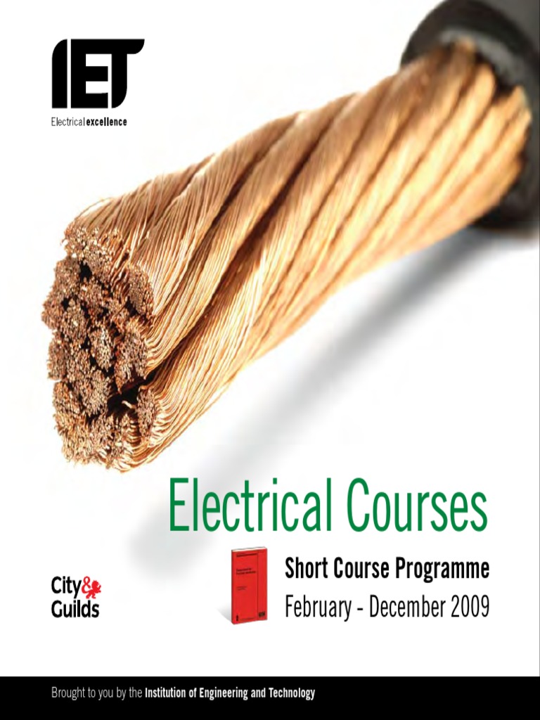 Electrical Courses | PDF | Electrical Wiring | Test (Assessment)
