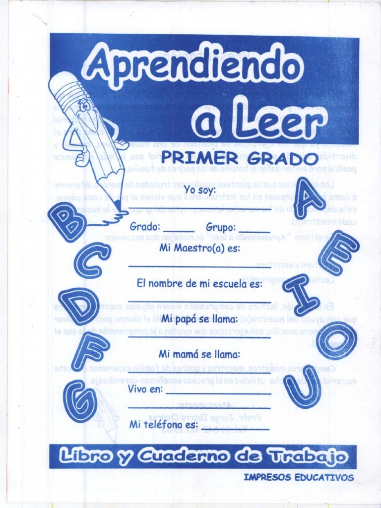 Aprendiendo A Leer | PDF